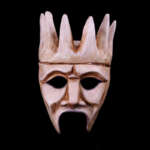 Crowned Chorus Mask for Greek Theater by Theater-Masks.com