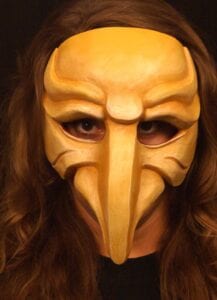 Ridiculosis a zanni mask for the commedia d'ell'arte by Theater-Masks.com