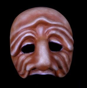 Doggettio Zanni for commedia dell'arte by Theater-Masks.com