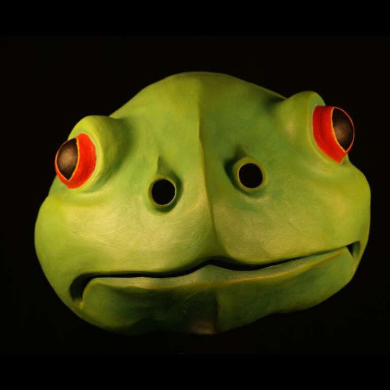 Frog Mask by Theater-Masks.com
